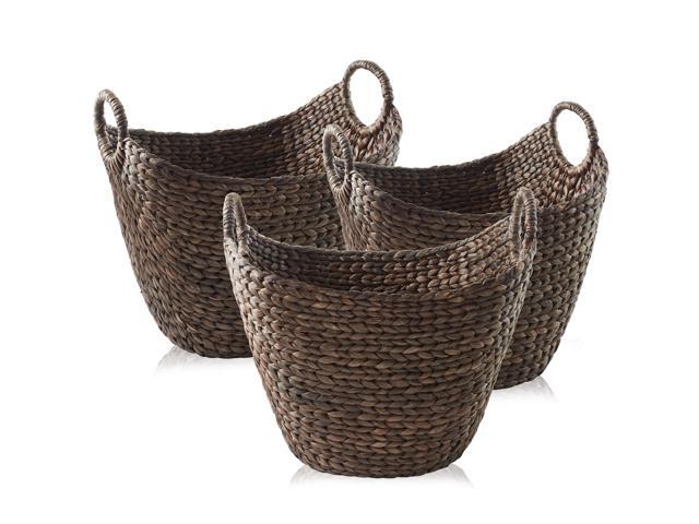 Click here for Casafield Set of 3 Multipurpose Boat Baskets with... prices