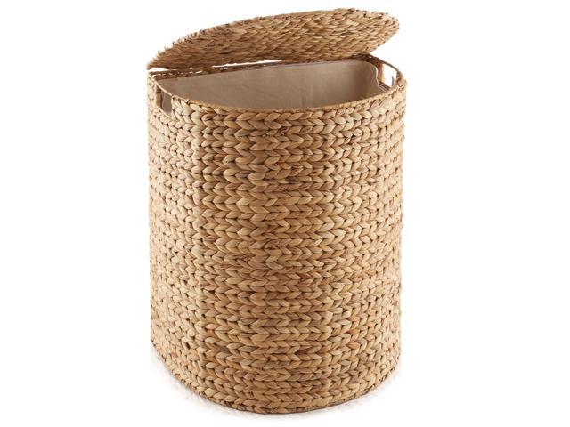 Click here for Casafield Half Moon Laundry Hamper with Lid and Re... prices