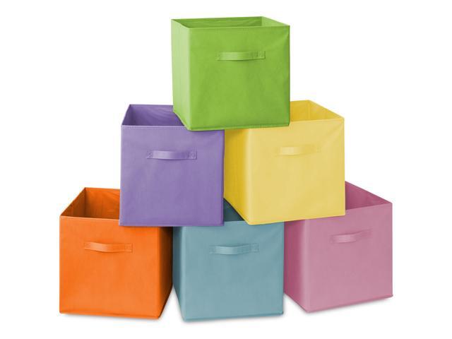 Click here for Casafield Set of 6 Collapsible Fabric Cube Storage... prices