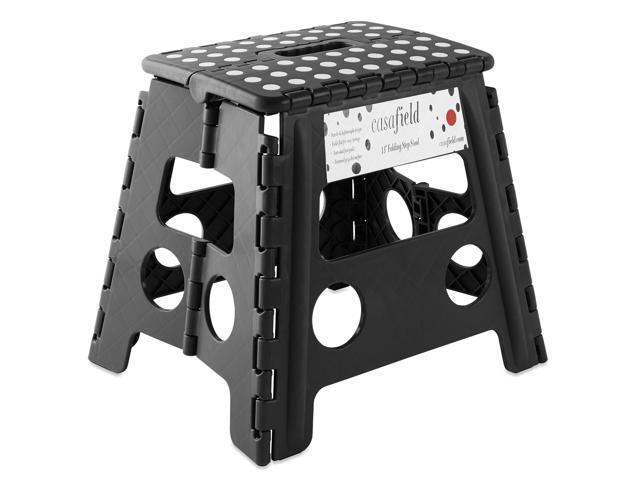 Click here for Casafield 13 Folding Step Stool with Handle  Black... prices