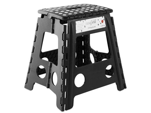 Click here for Casafield 16 Folding Step Stool with Handle  Black... prices