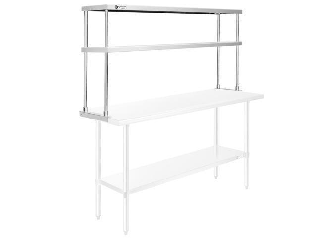 Click here for KUTLER Stainless Steel Double Overshelf 60 x 12  N... prices