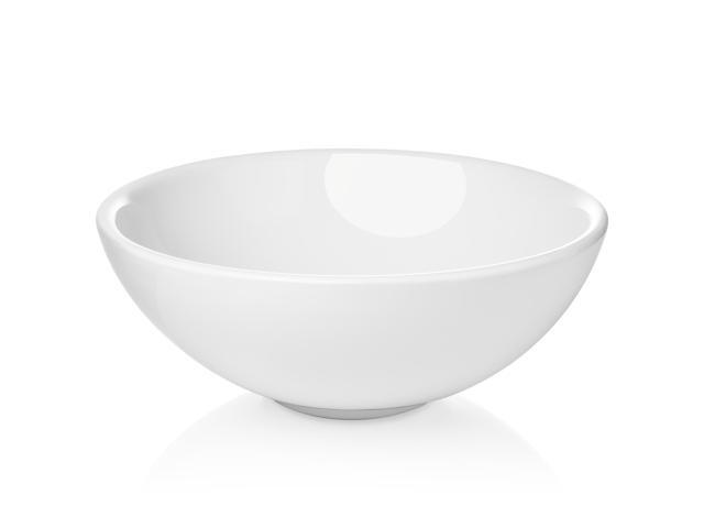 Click here for Miligoré 16 Round White Ceramic Vessel Sink - Mode... prices
