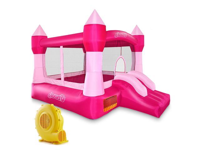Click here for Cloud 9 Princess Bounce House with Blower prices
