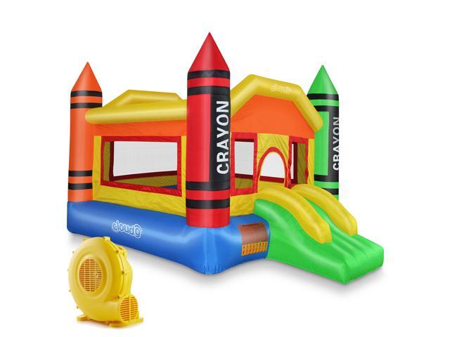 Click here for Cloud 9 Mini Crayon Bounce House with Blower - Inf... prices