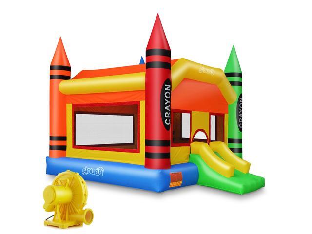 Click here for Cloud 9 Crayon Bounce House with Blower - Large In... prices