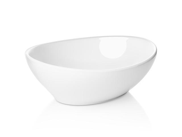 Click here for Miligoré 16 x 13 Oval White Ceramic Vessel Sink -... prices
