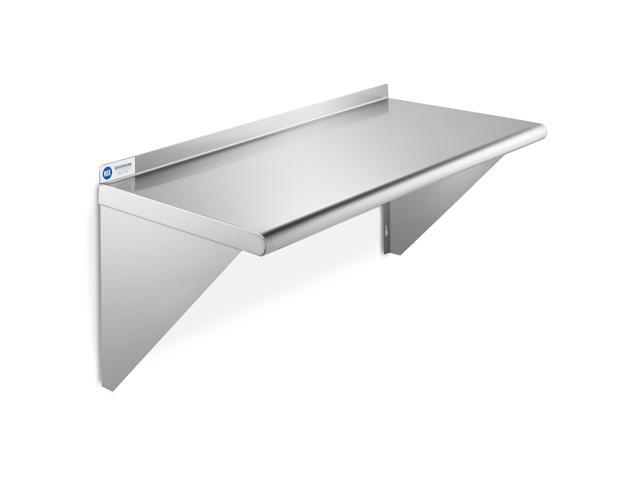 Click here for GRIDMANN 14 x 24 Stainless Steel Wall Mount Shelf... prices