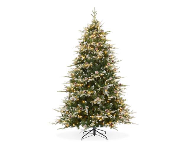 Click here for Casafield 6.5FT Pre-Lit Frosted Aspen Noble Fir Ar... prices