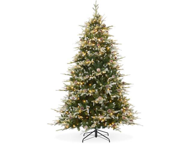 Click here for Casafield 7.5FT Pre-Lit Frosted Aspen Noble Fir Ar... prices