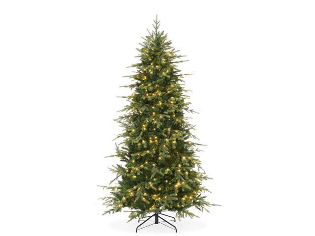 Click here for Casafield 6.5FT Pre-Lit Slim Green Aspen Fir Artif... prices