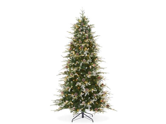 Click here for Casafield 6.5FT Pre-Lit Frosted Slim Aspen Fir Art... prices