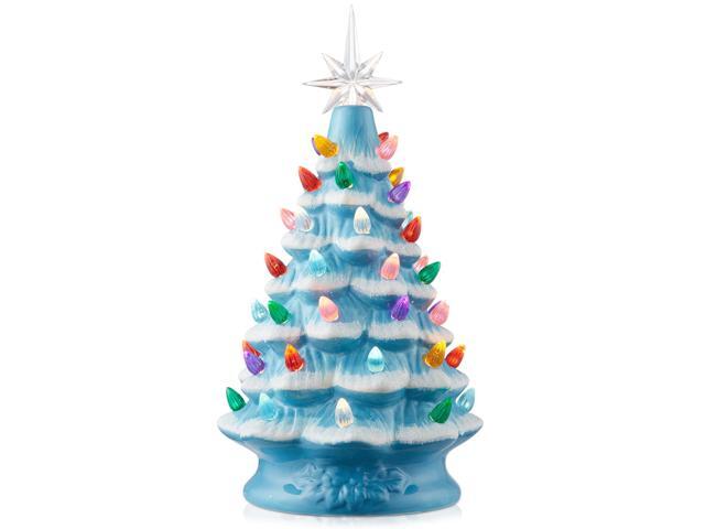 Click here for Casafield Hand Painted Ceramic Christmas Tree  Blu... prices