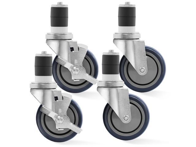 Click here for KUTLER 4-Inch Caster Wheel Set for Commercial Kitc... prices