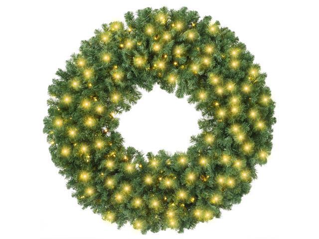 Click here for Casafield 60 Pre-Lit Fir Artificial Christmas Wrea... prices