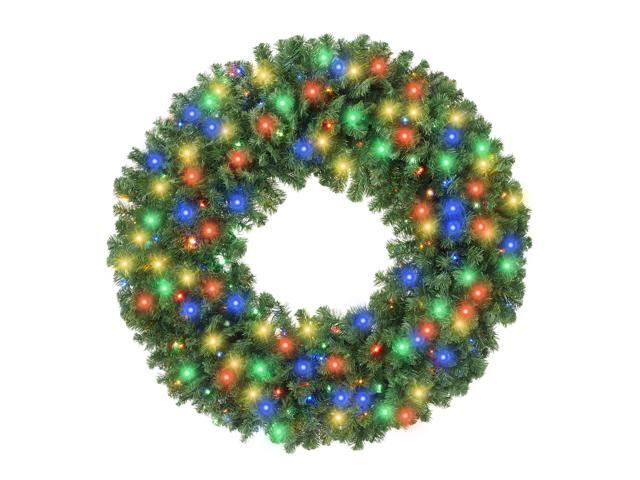 Click here for Casafield 48 Pre-Lit Fir Artificial Christmas Wrea... prices