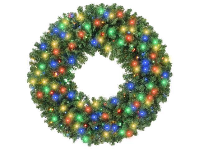 Click here for Casafield 60 Pre-Lit Fir Artificial Christmas Wrea... prices