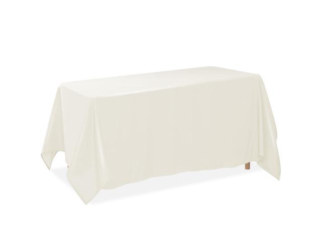 Click here for Lanns Linens 90 x 156 Inch Rectangular Tablecloth... prices