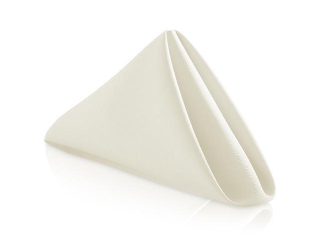 Click here for Lanns Linens Set of 12 Cloth Dinner Napkins  20-in... prices