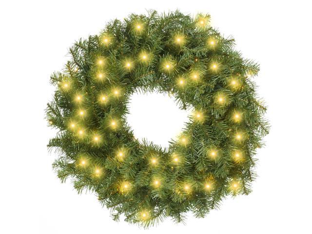 Click here for Casafield 24 Pre-Lit Fir Artificial Christmas Wrea... prices