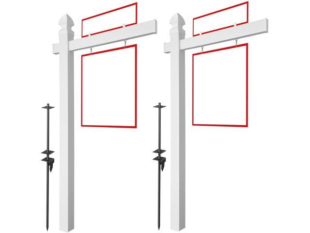 Click here for Casafield 72 x 36 Real Estate Sign Post for Open H... prices