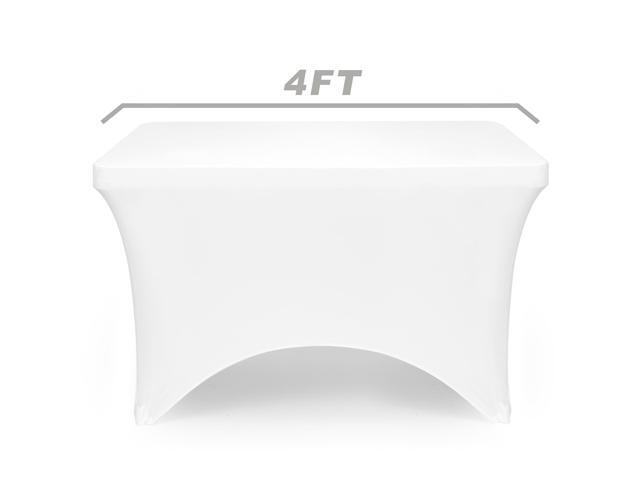 Click here for Lanns Linens - 4 Fitted Stretch Tablecloth for 48... prices