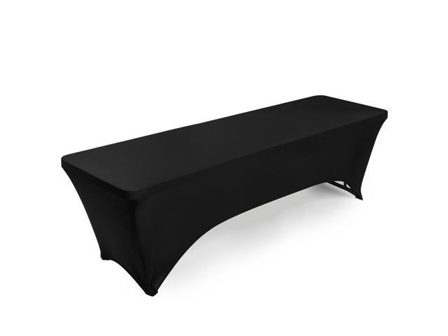 Click here for Lanns Linens - 8 Fitted Stretch Tablecloth for 96... prices