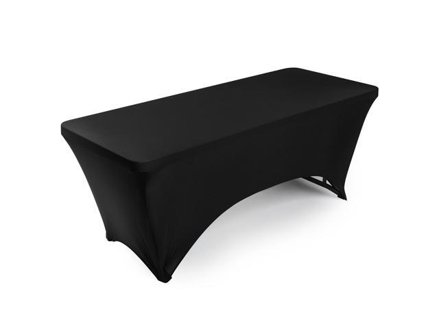 Click here for Lanns Linens - 6 Fitted Stretch Tablecloth for 72... prices