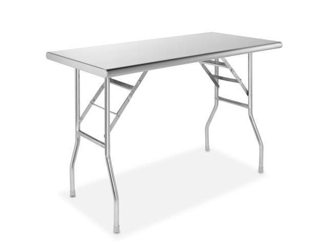 Click here for GRIDMANN Stainless Steel Folding Table 48 x 24 Inc... prices