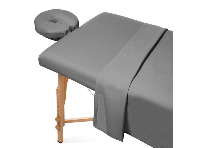 Click here for Saloniture 3-Piece Flannel Massage Table Sheet Set... prices