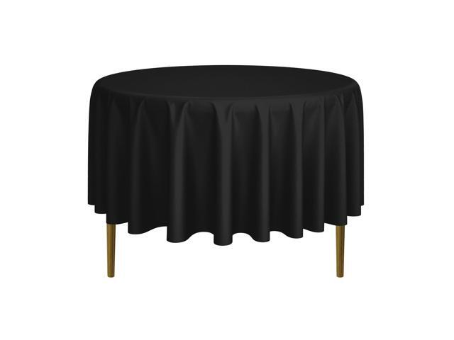 Click here for Lanns Linens - 90 Round Premium Tablecloth for Wed... prices