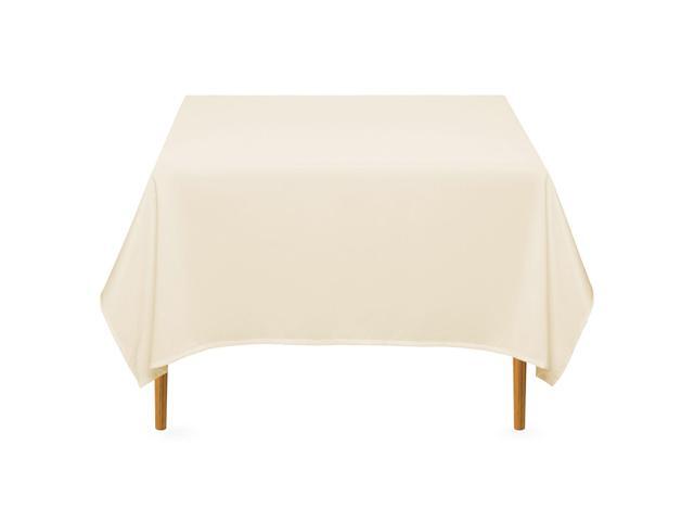Click here for Lanns Linens - 70 Square Premium Tablecloth for We... prices