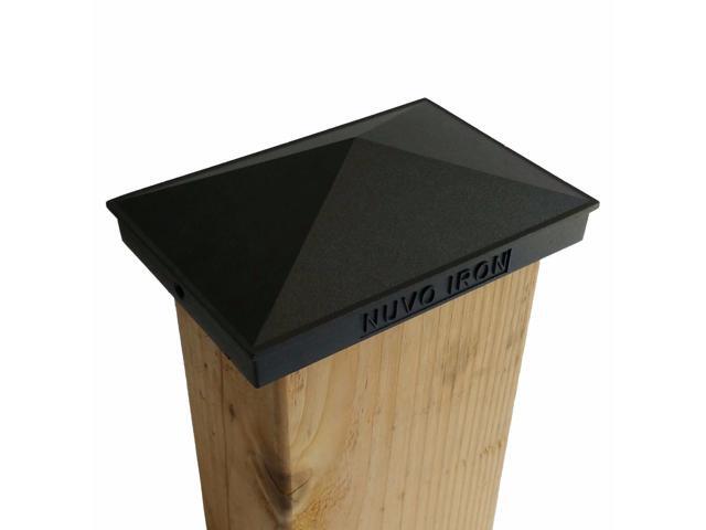 Click here for Nuvo Iron Decorative Pyramid Post Cap for 3.5 x 5.... prices