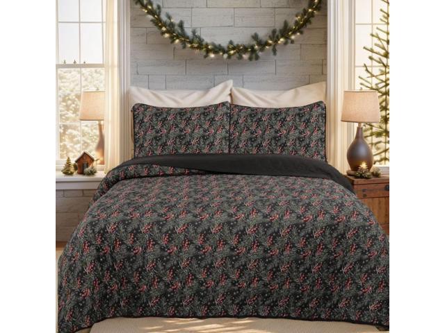 Click here for Ventray Queen Size Quilt Set  Christmas Comforter... prices