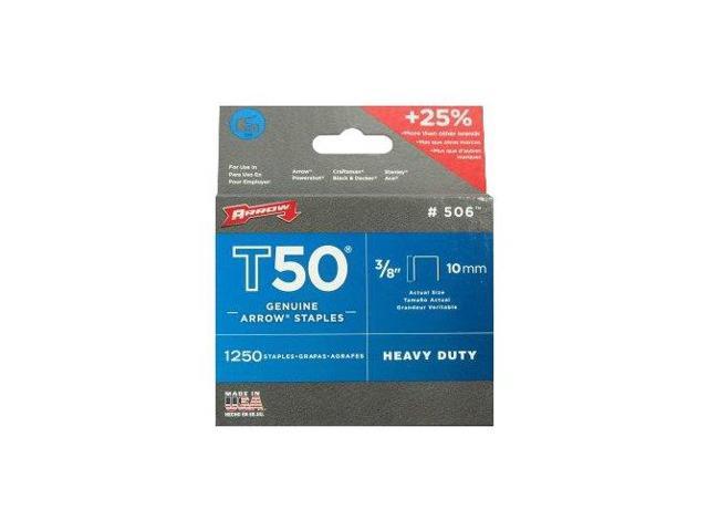 Click here for Arrow Fastener 50624 T50 3/8 Staples (4 Pack) prices