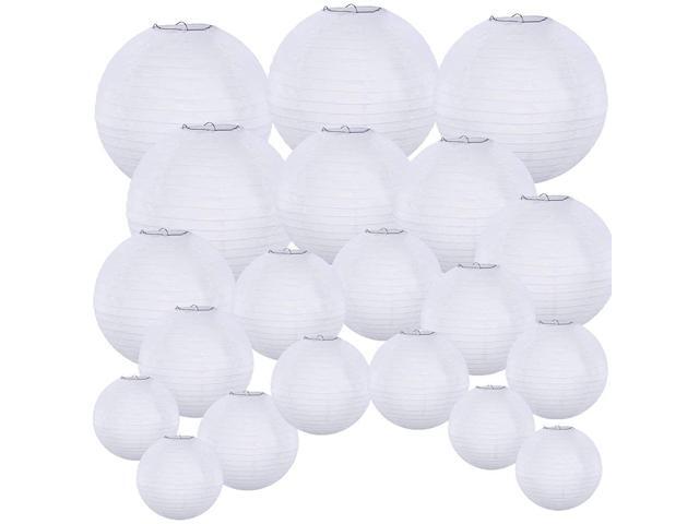 Click here for Supla 20 Pack Chinese White Paper Lantern Hanging... prices