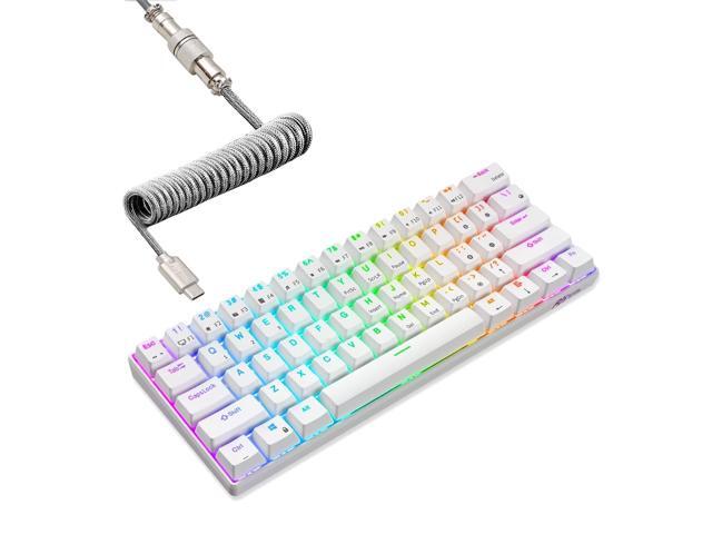 Click here for Zell 60 Mechanical Keyboard With Coiled Cable  2.4... prices