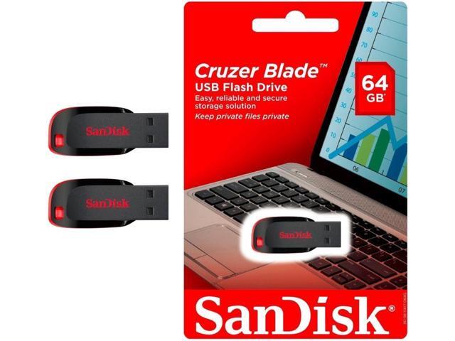 Click here for SanDisk 64 GB x2=128GB Cruzer Blade USB Flash Driv... prices