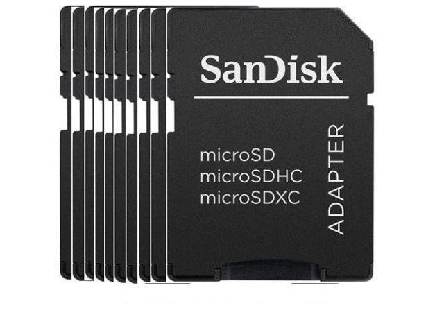 Click here for 10 x Black TF SanDisk Adapter microSD micro to SD... prices