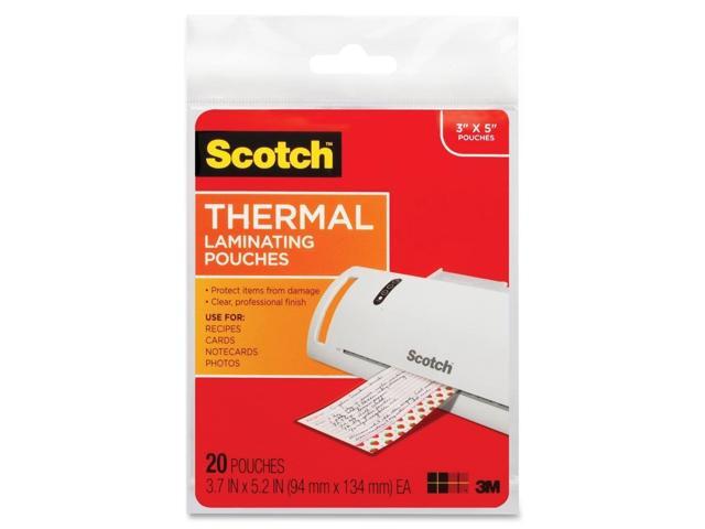 Click here for Scotch Thermal Laminating Pouches  3.7 x 5.2Inches... prices