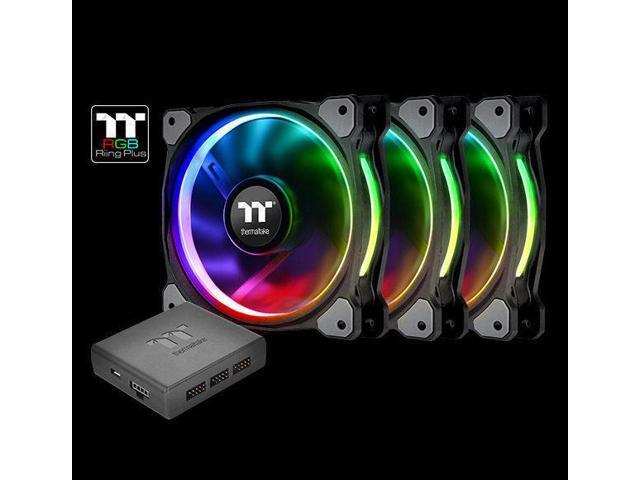 Click here for Thermaltake CL-F056-PL14SW-A Riing Plus 14 LED RGB... prices