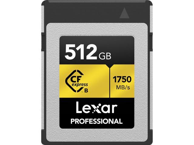 Click here for Lexar 512GB Professional CFexpress Type B Card GOL... prices