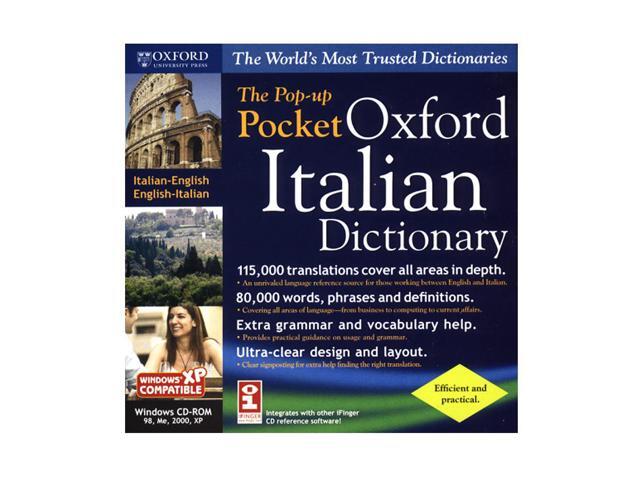 Click here for The Pop-Up Pocket Oxford Italian Pocket Dictionary... prices