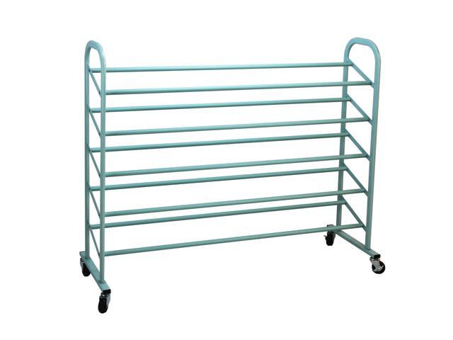 Click here for Oceanstar 5-Tier Metal Shoe Rack  Turquoise prices