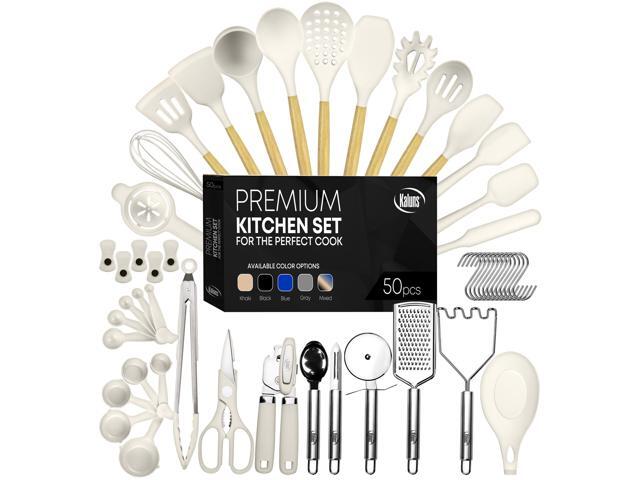 Click here for Kaluns 50 PCS Silicone Kitchen Utensils Set  800°F... prices