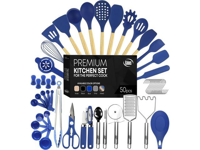 Click here for Kaluns 50 PCS Silicone Kitchen Utensils Set  800°F... prices