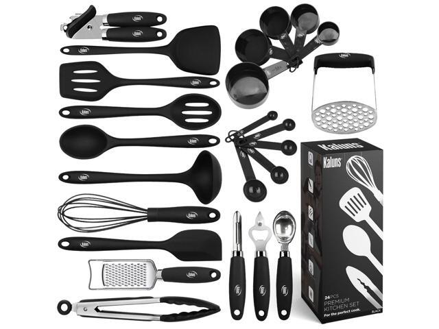 Click here for Kaluns Complete Kitchen Utensils Set  Set of 24 Si... prices