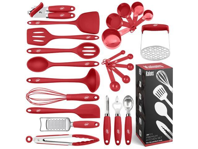 Click here for Kaluns Complete Kitchen Utensils Set  Set of 24 Si... prices