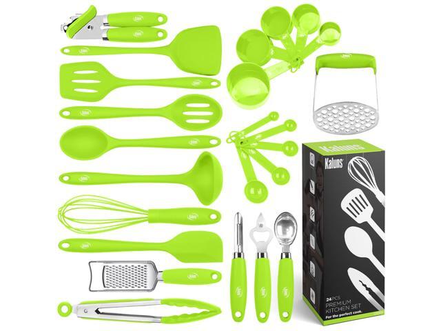 Click here for Kaluns Complete Kitchen Utensils Set  Set of 24 Si... prices