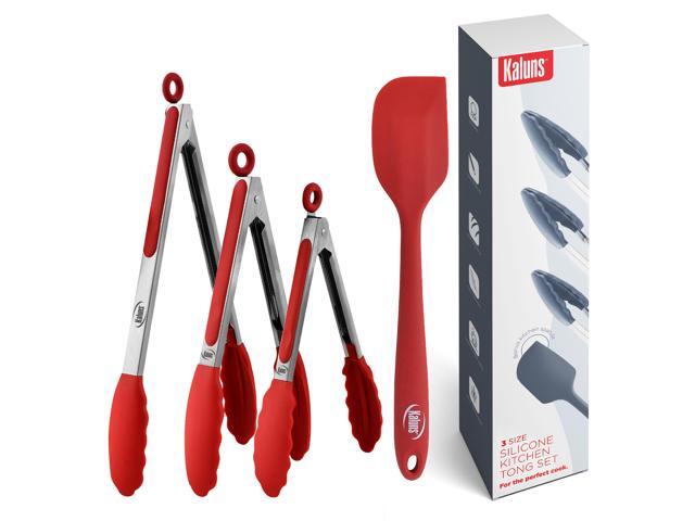 Click here for Kaluns Kitchen Tongs  Set of 3 Silicone Tipped Ton... prices